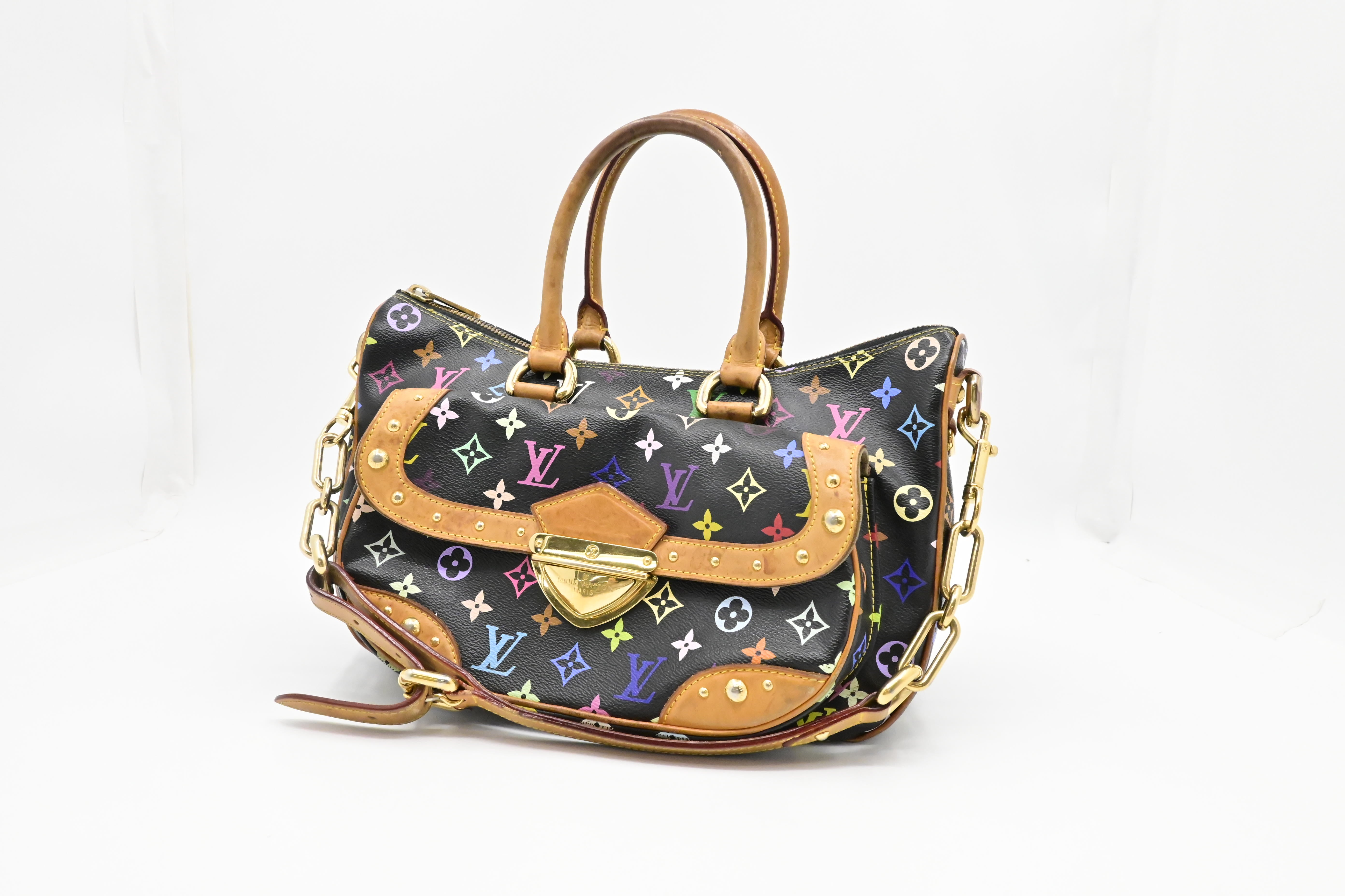 Louis Vuitton Rita in Black Multicolor Monogram Canvas – Weekly Lux Drop